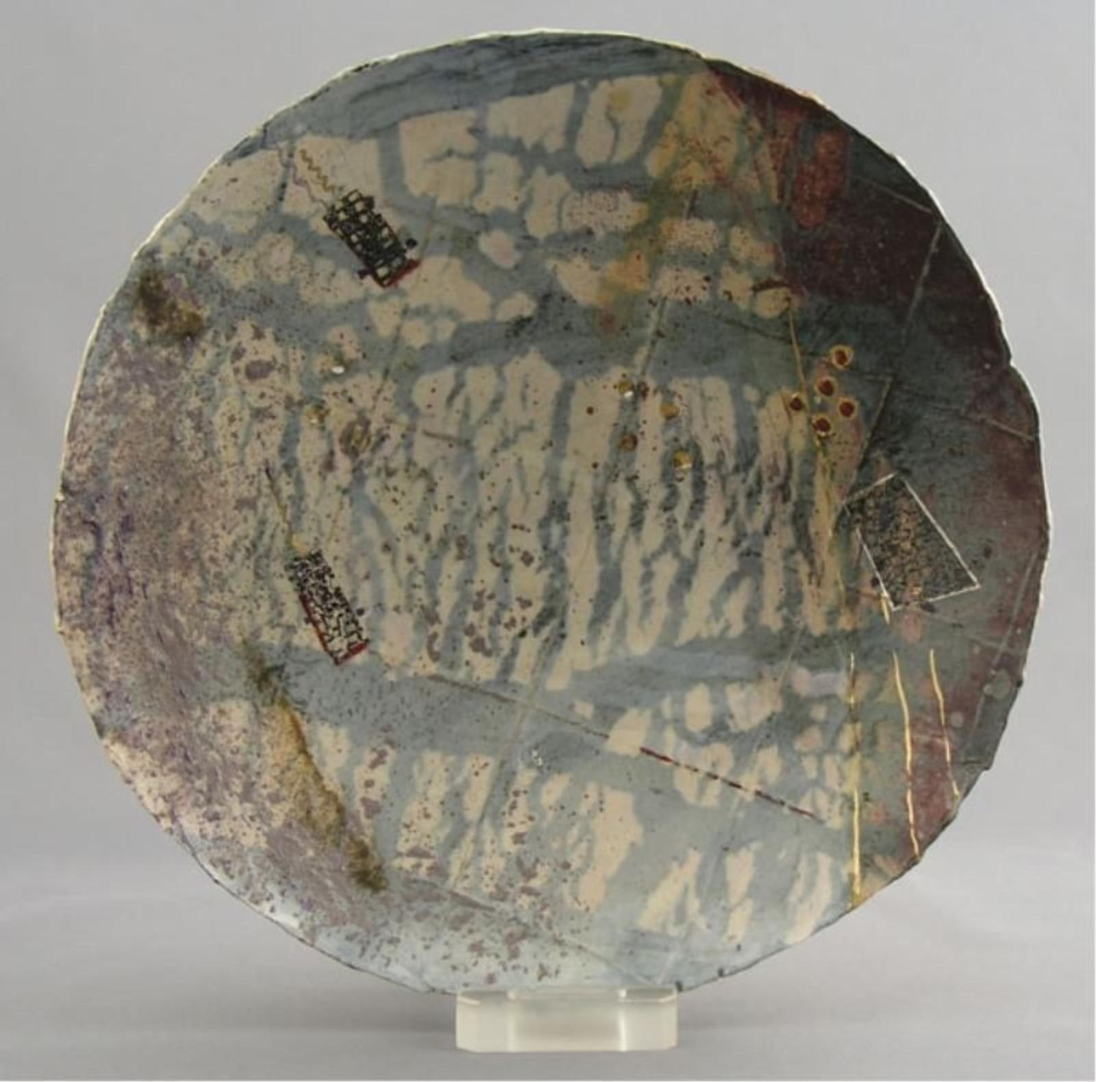 John Chalke: SHALLOW BOWL - Hodgins Art Auctions