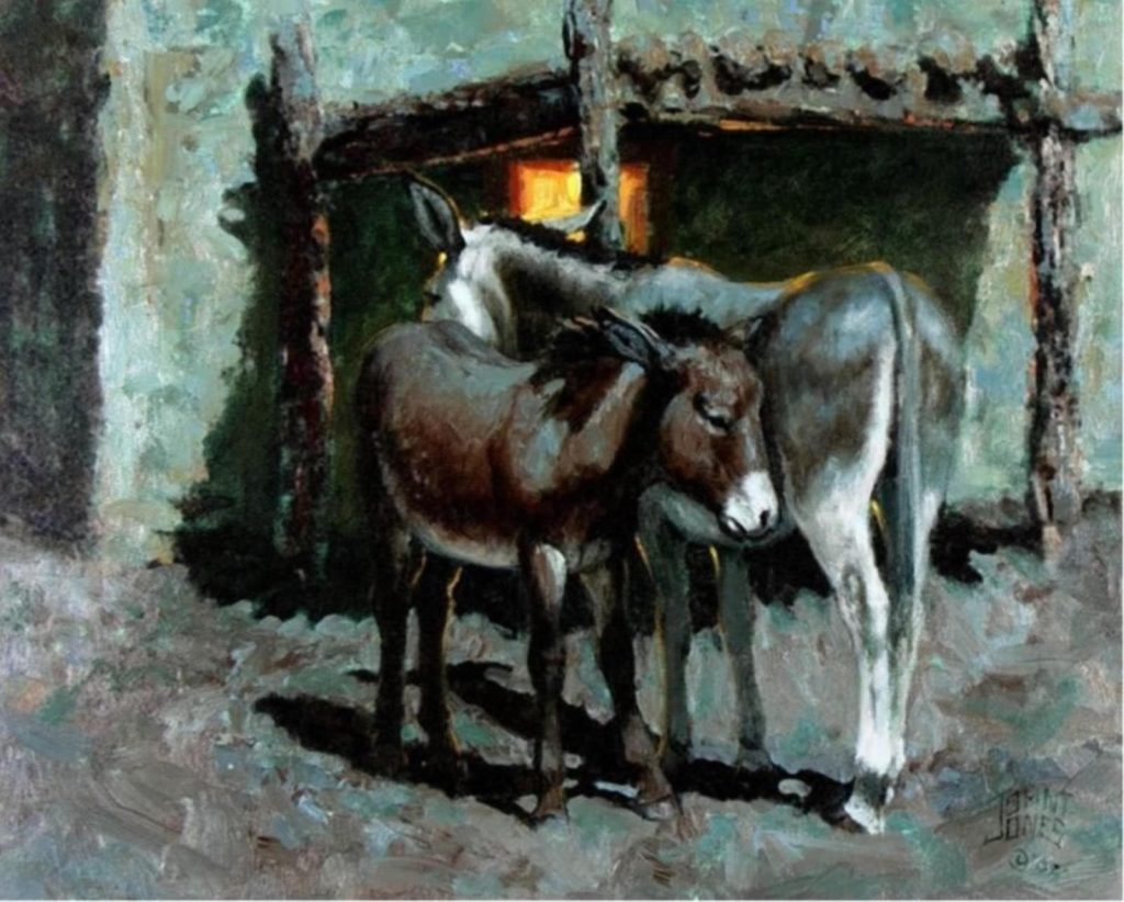 John T. Jones: DONKEYS - Hodgins Art Auction