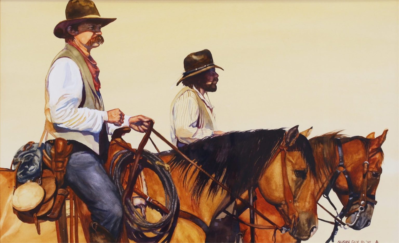 Susan Guy: NO FENCES - Hodgins Art Auction