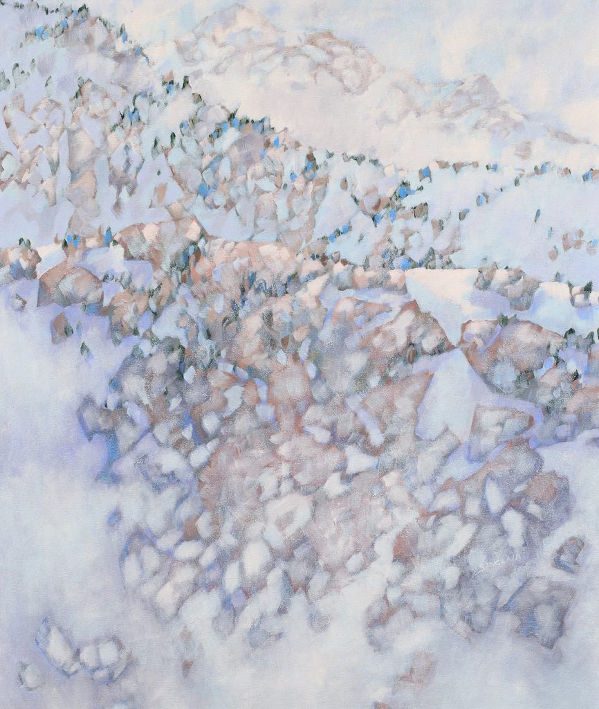 Deborah Lougheed Sinclair: CASCADE MOUNTAINSIDE - Hodgins Art Auction