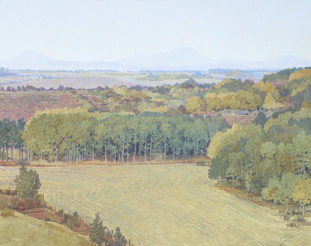 Walter Drohan: ALBERTA FOOTHILLS - Hodgins Art Auction