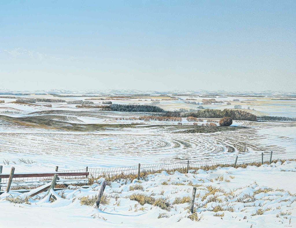 William H. (Bill) Webb: SHELTERED CORNER - Hodgins Art Auctions