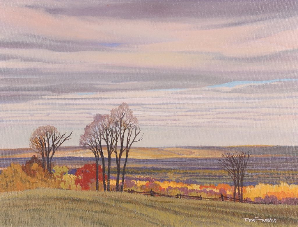 Richard (Dick) Ferrier: NORTH OF WILNO - Hodgins Art Auctions